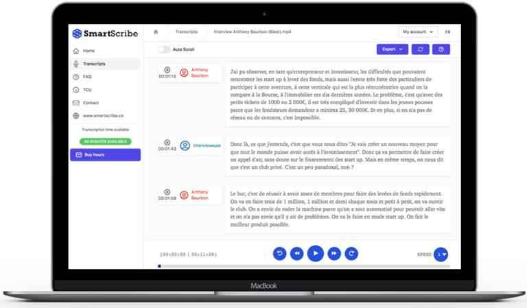 Audio Transcription - Convert Audio to Text - Smart Scribe